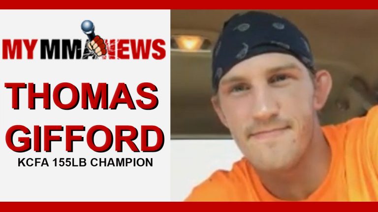 KCFA Lightweight Champ Thomas Gifford Recaps His Quick Win Over Trey ...