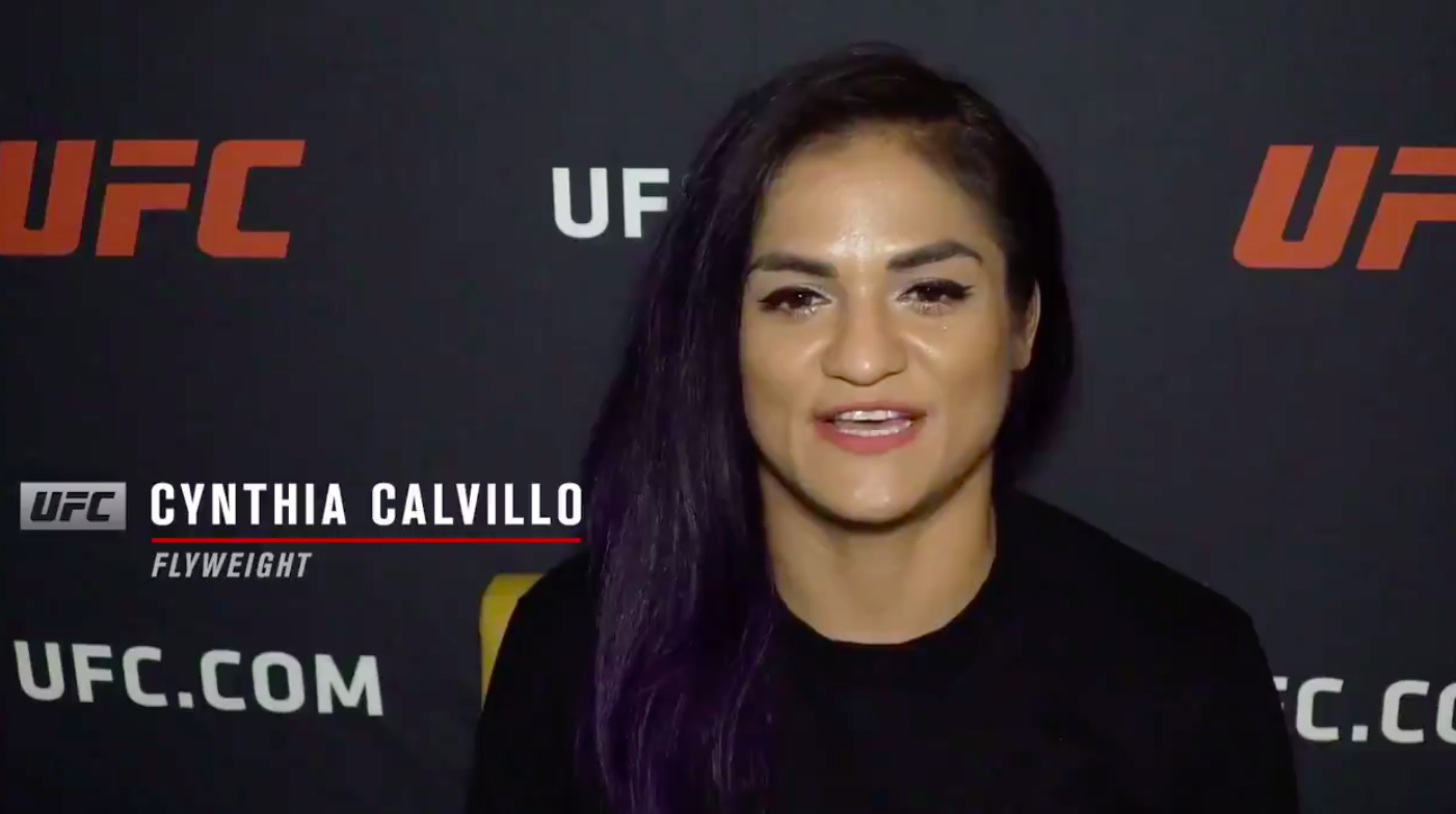 Cynthia Calvillo returns to strawweight in June