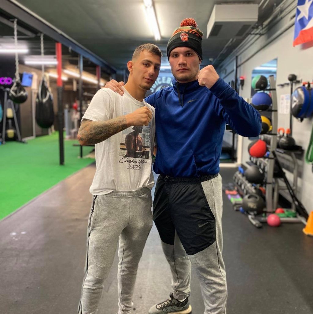 Nick Caracappa grinding, working hard and ready for his next fight ...