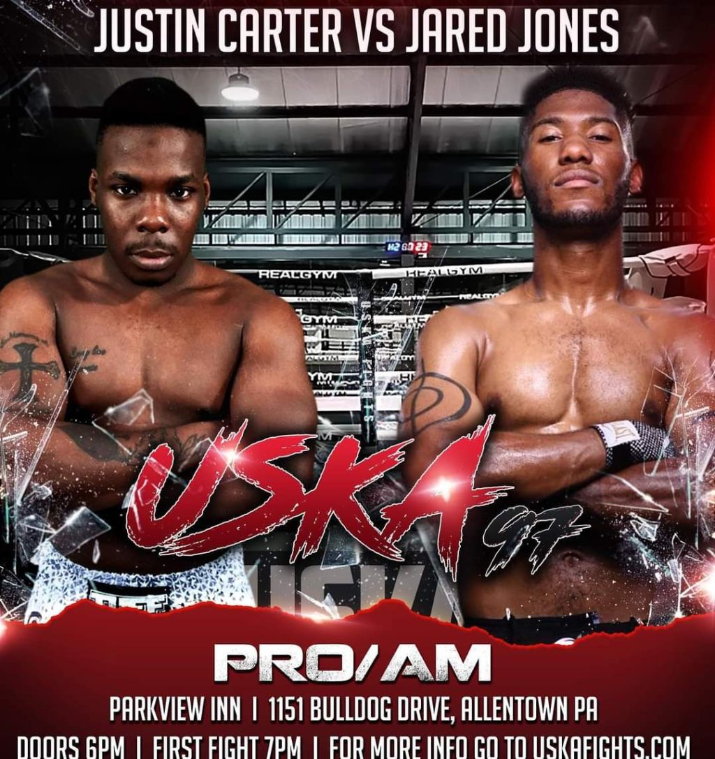 Justin “Wild Card” Carter (4-1 MMA) set to work on his striking at USKA ...