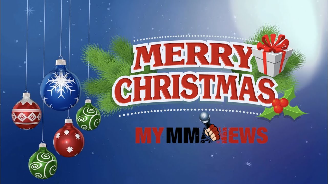 MMA Pros wishing the fans a Merry Christmas and a Happy New Year