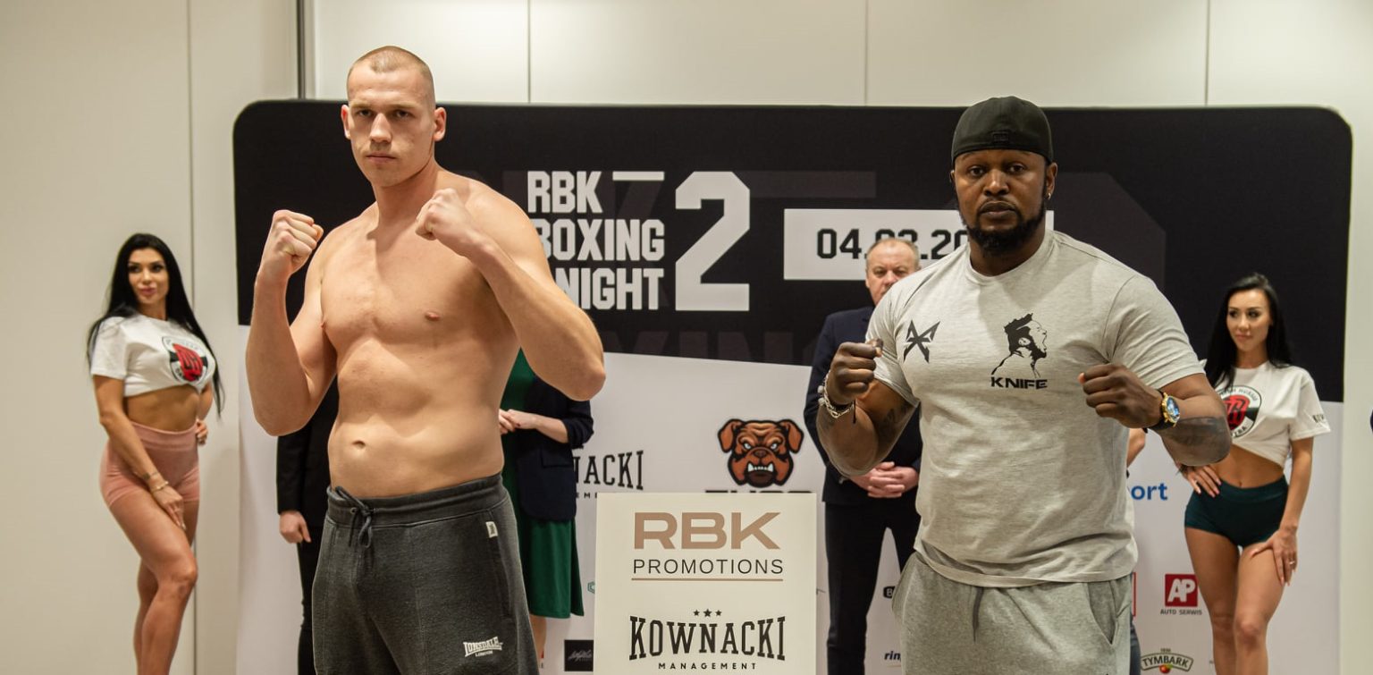 RBK Boxing Night 2 – Damian Knyba vs Knife Didier – FREE STREAM