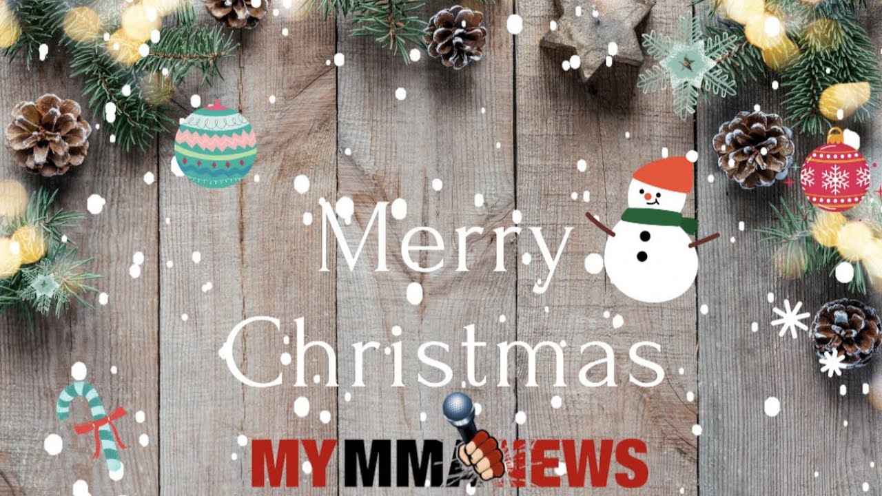 MMA Pros wish fans a Merry Christmas & Happy New Year