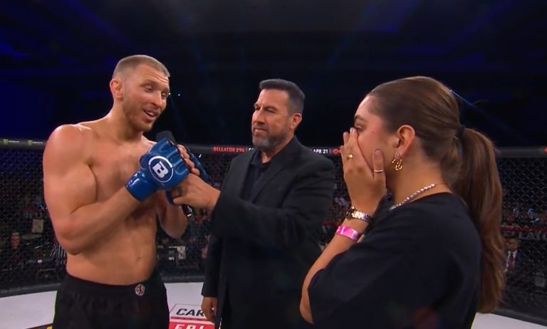 Luke Trainer proposes to girlfriend after fight: “I can’t wait to put ...
