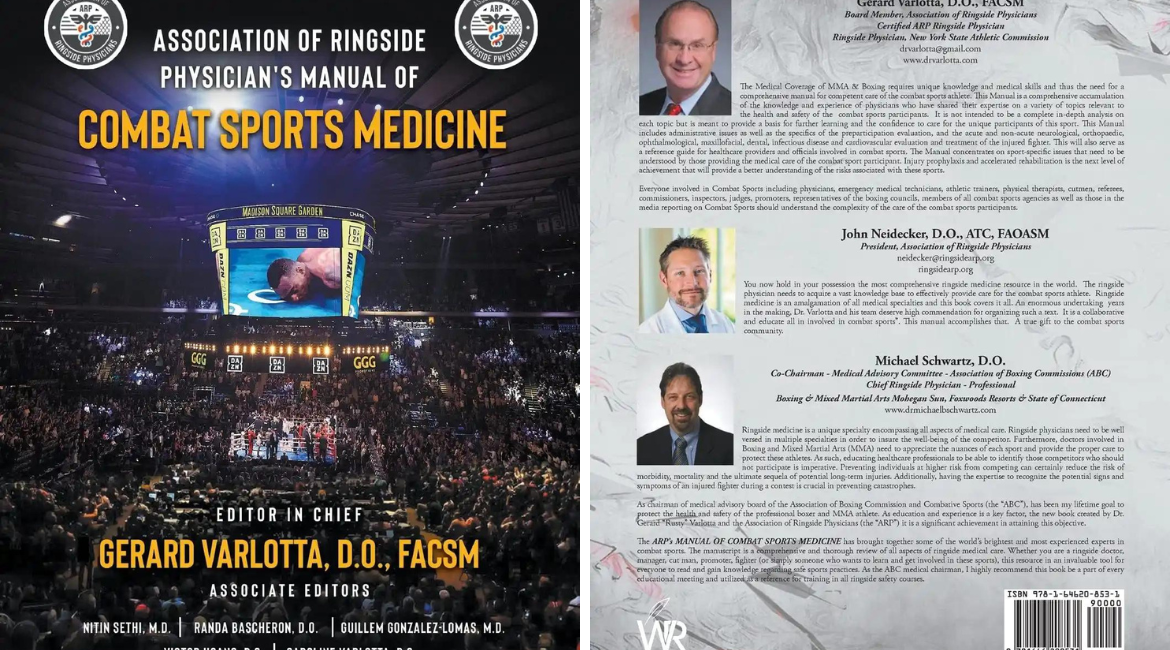 Association of Ringside Physicians Manual of Combat Sports Medicine ...