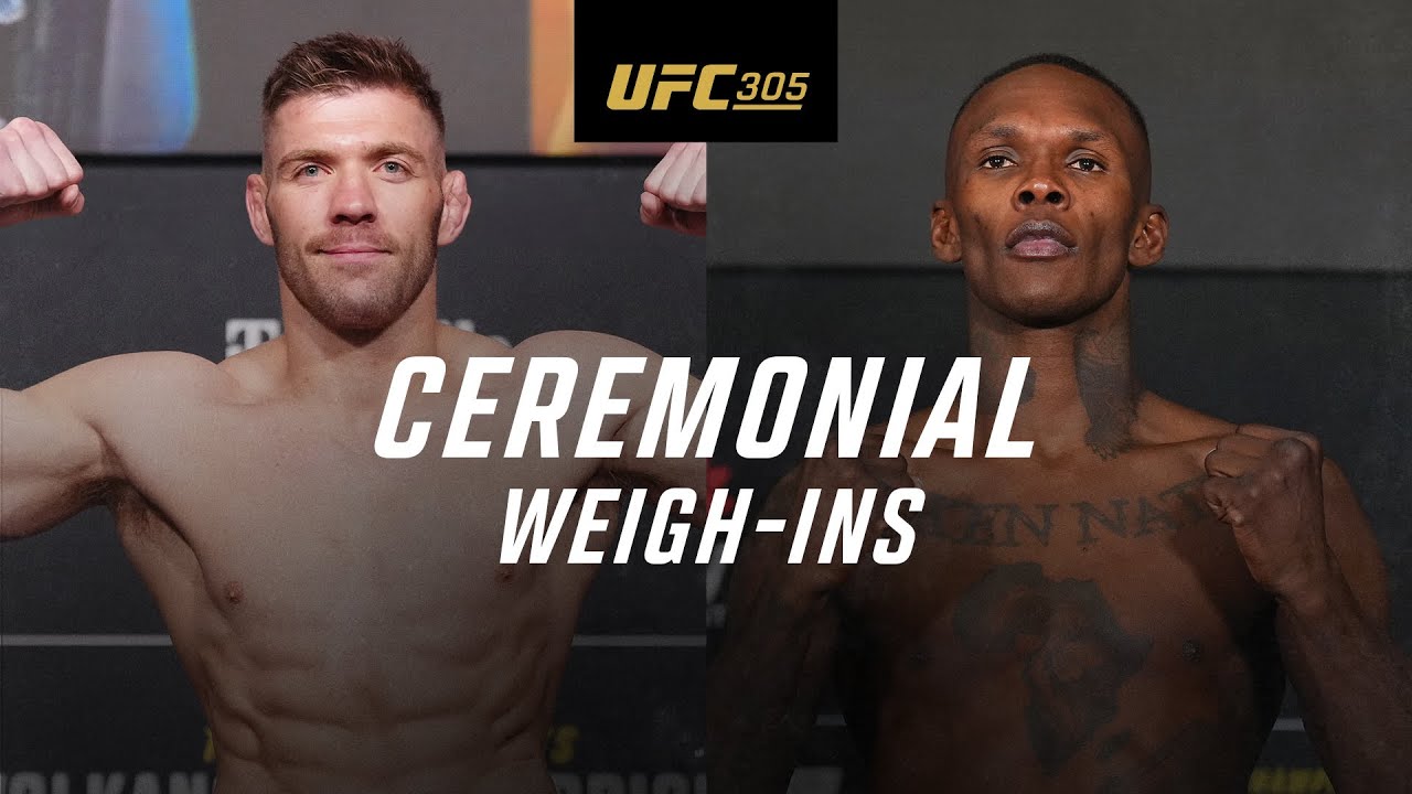 UFC 305 weigh-in results and video – Du Plessis vs. Adesanya - BJJ ...