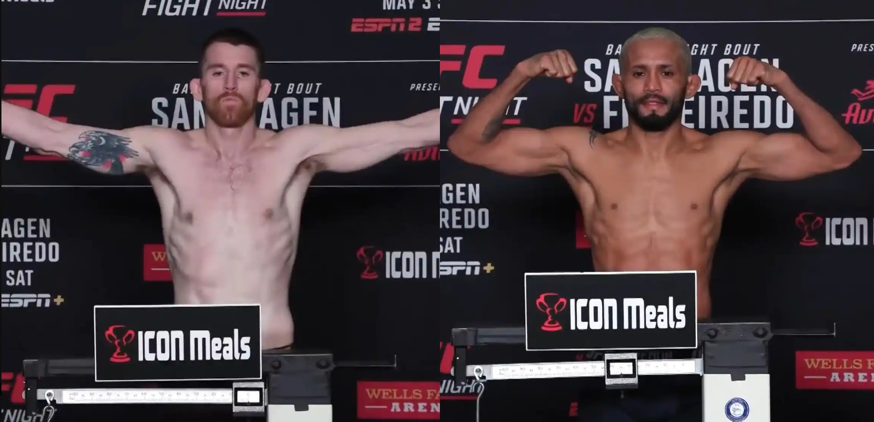 UFC Des Moines weigh-in results – Sandhagen vs. Figueiredo - SandJack TV