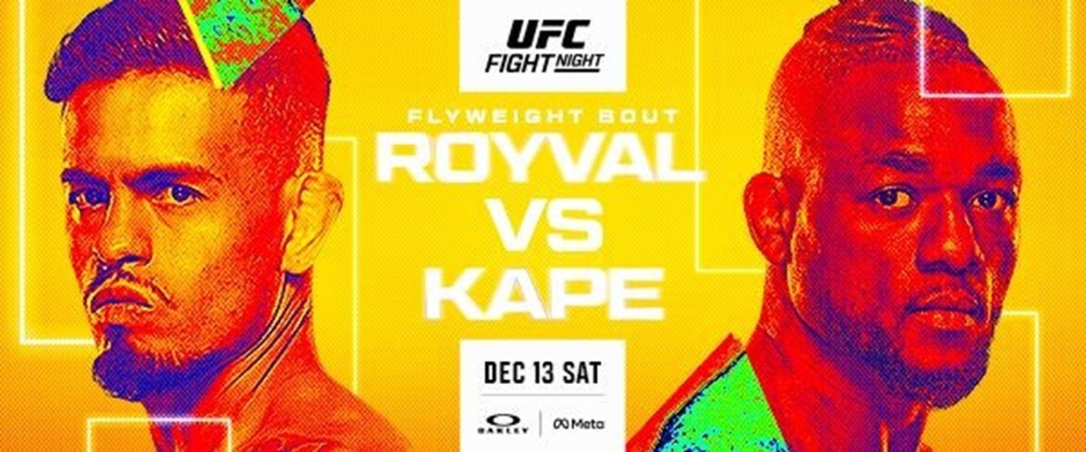 Brandon Royval vs Manel Kape headlines final UFC event of 2025