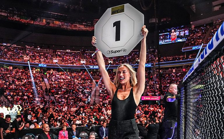 WNBA’s Sophie Cunningham Makes Surprise Appearance as Honorary Octagon ...
